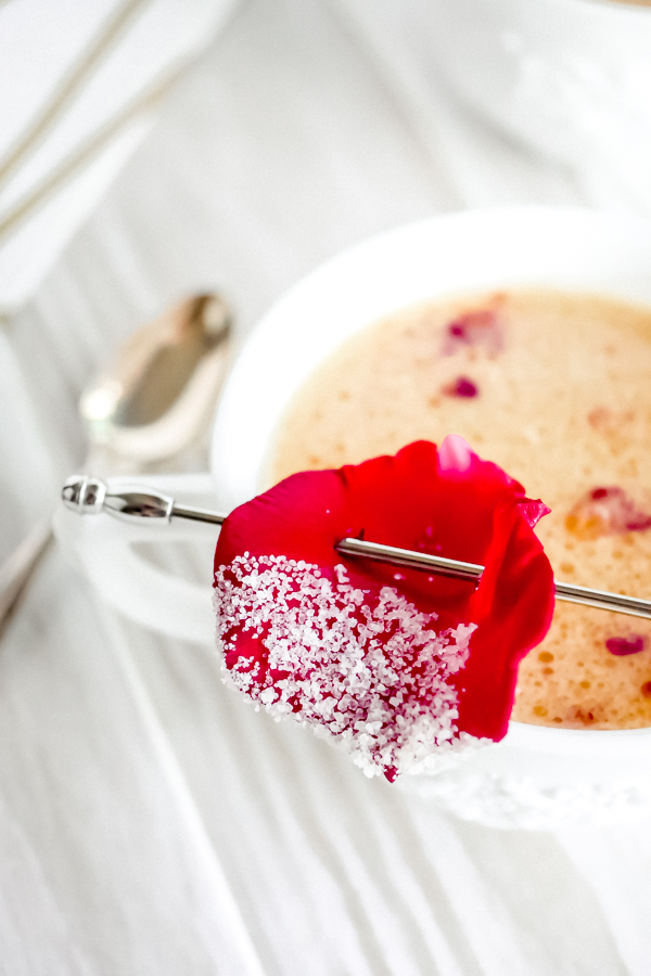 Rose and Spice Hot Buttered Rum