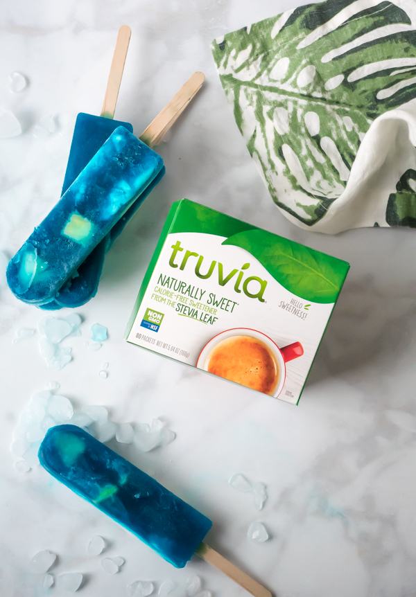 Blue Hawaii Popsicles